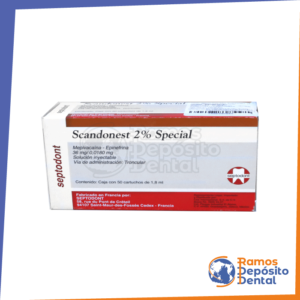 Anestésico Scandonest 2% C50 Septodont – Ramos Depósito